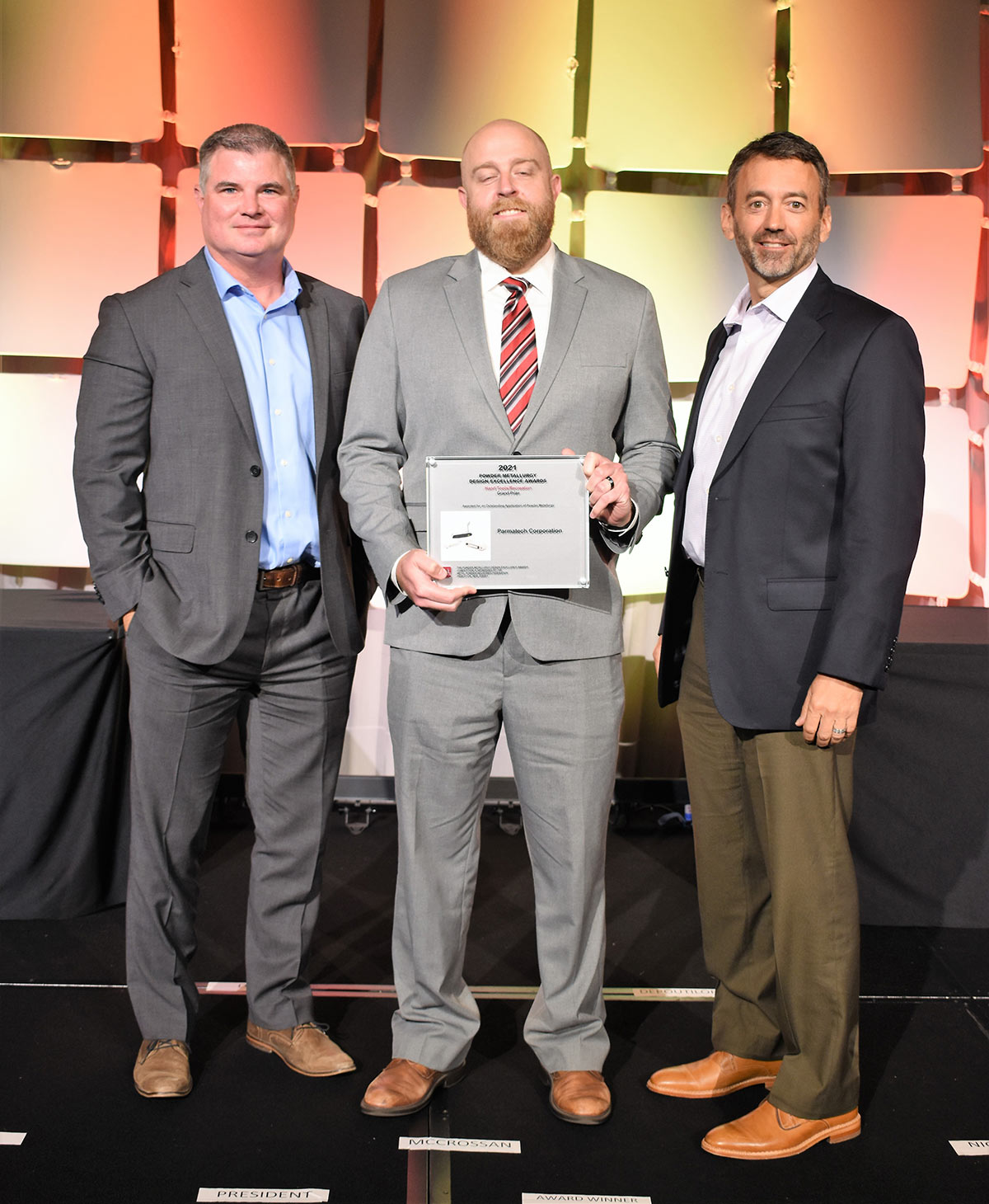 Parmatech Wins 2021 MPIF Powder Metallurgy Design Excellence Award ...